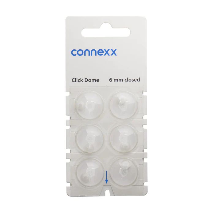 Connexx Click Dome Closed 6mm | Skin-friendly Domes | Japebo.co.uk