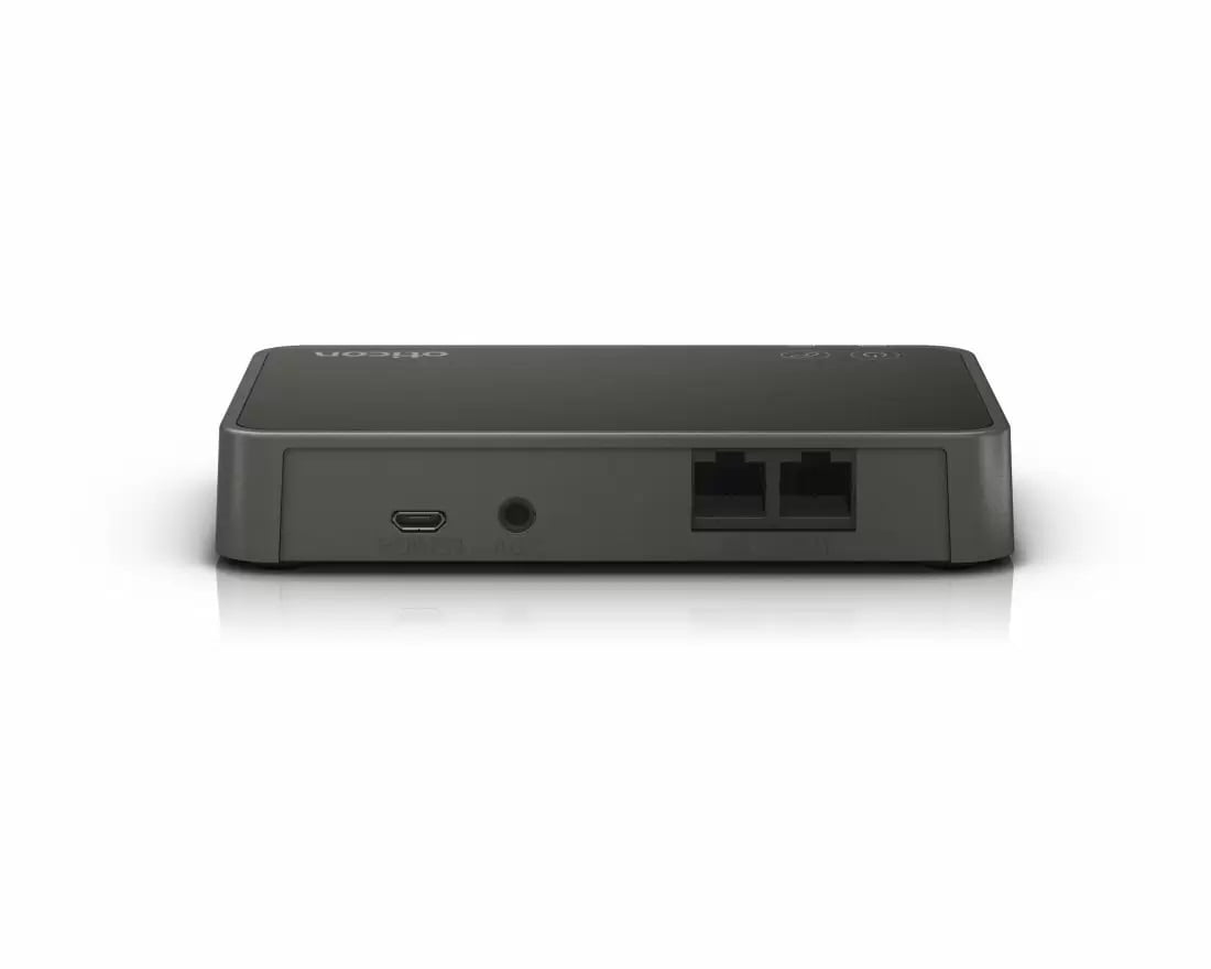 Get hands-free landline calls with your Oticon hearing aids
